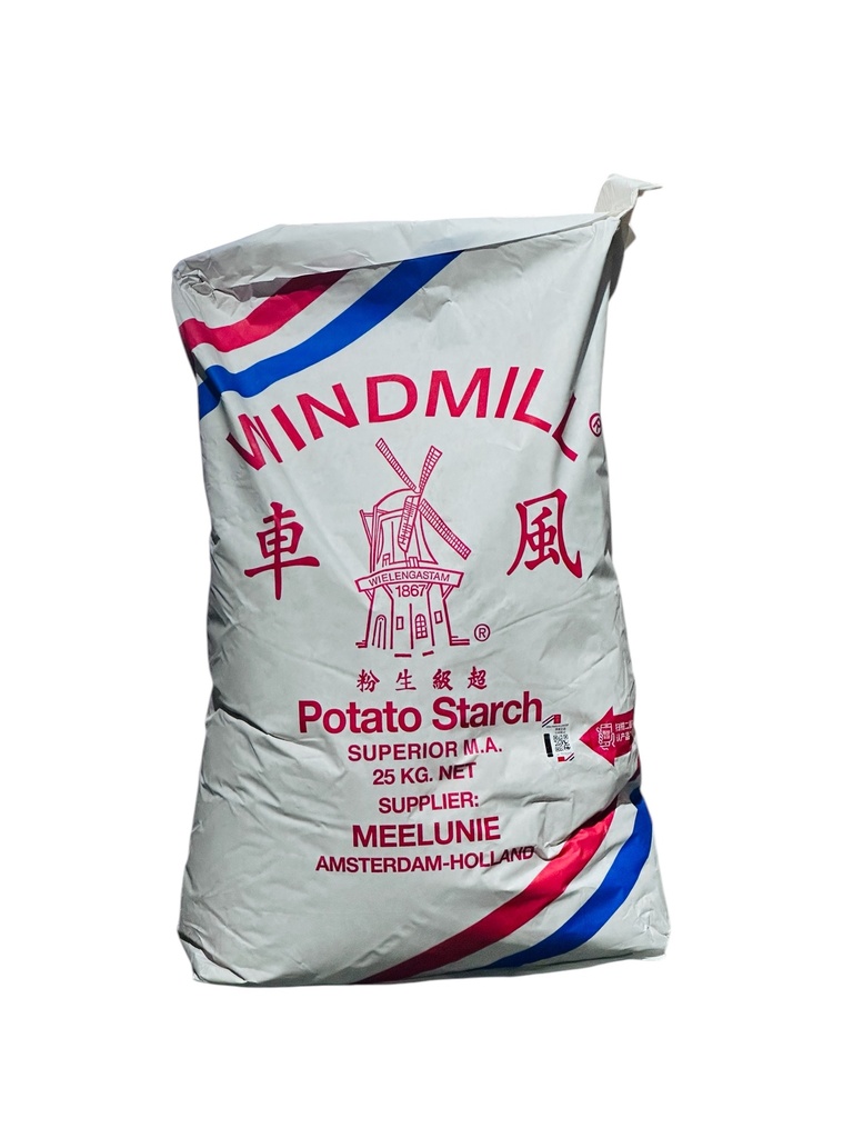 Wind Mill Potato Starch 25KG 生粉生粉（风车牌） | HKTTLTD